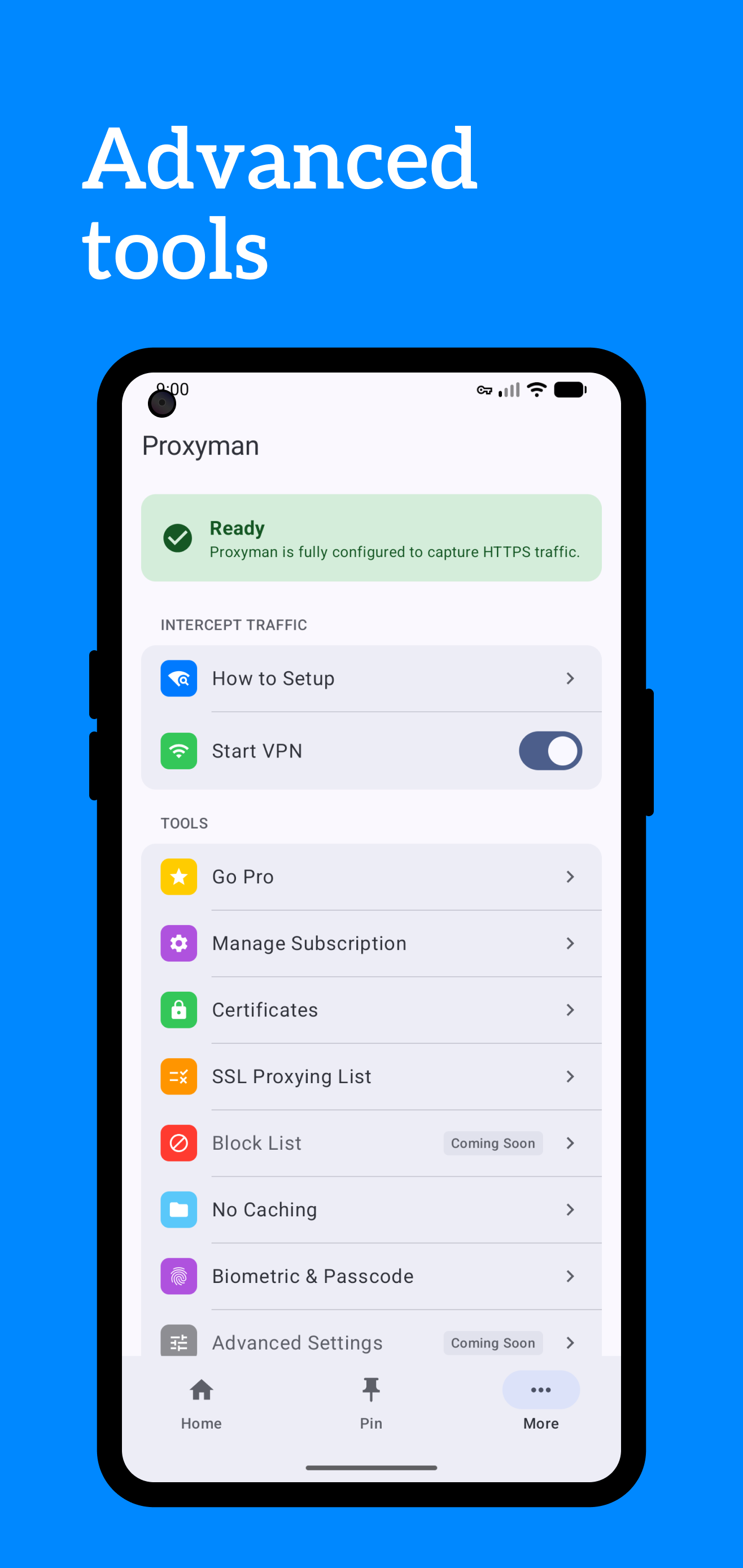 Proxyman for Android, Capture HTTP(s) traffic from your Android device